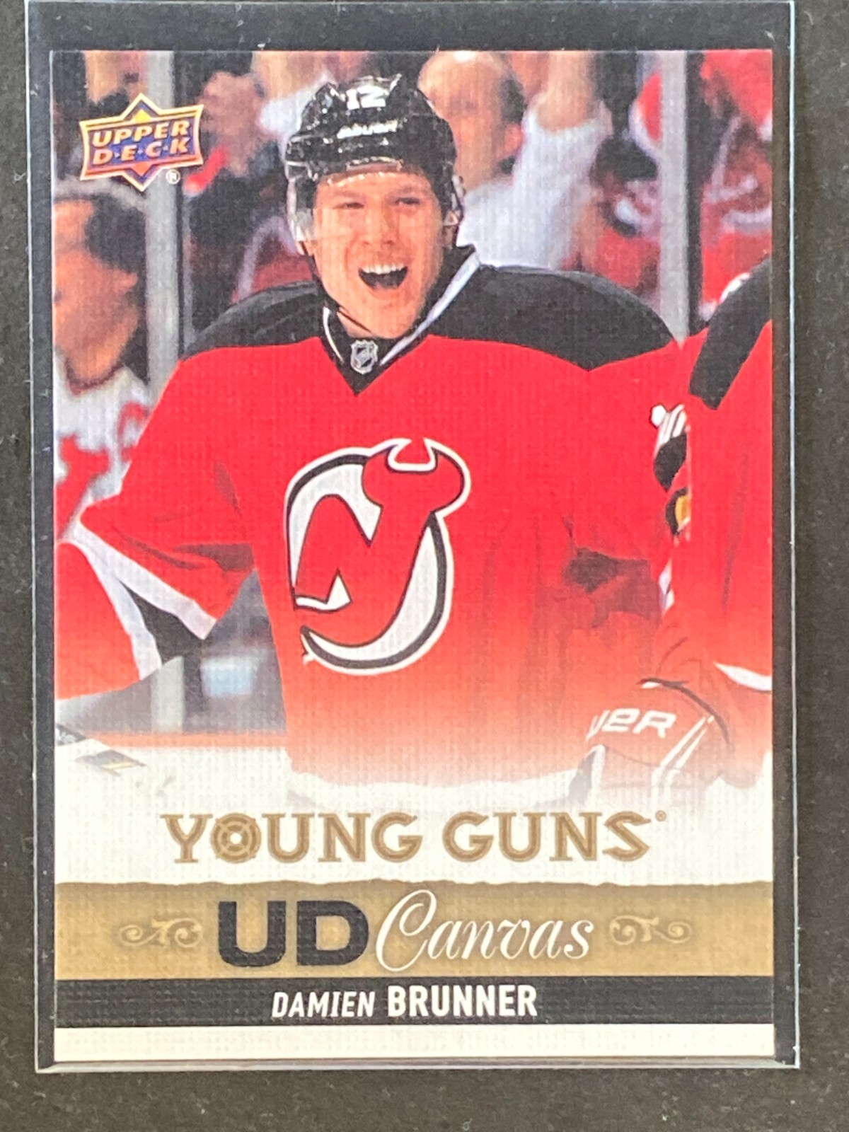 2013-14 Upper Deck Canvas Damien Brunner Young Guns RC - PWE .95 ...