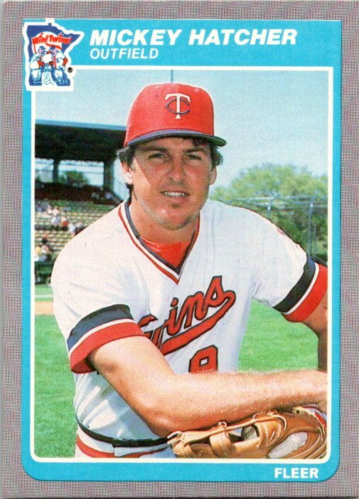 1985 Fleer Baseball 279 Mickey Hatcher | eBay