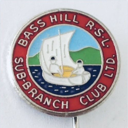 Bass Hill RSL Sub Branch Bowling Club Pin Badge Sailing Rare Vintage ...