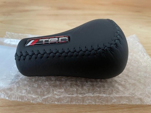 Toyota TRD Genuine Leather Shift Knob Levin Trueno AE86 5 Speed Black ...