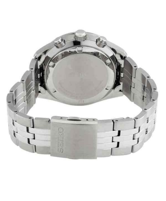 Seiko SSB425P1 Chronograph 41mm Silver Dial Panda Conceptual Quartz Men ...