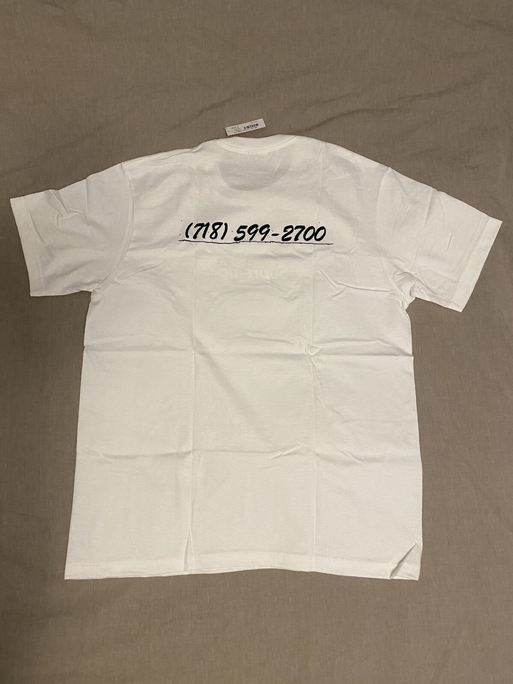 **NWT** FW17 Supreme Brooklyn Box Logo Tee Shirt - Size Medium Limited ...