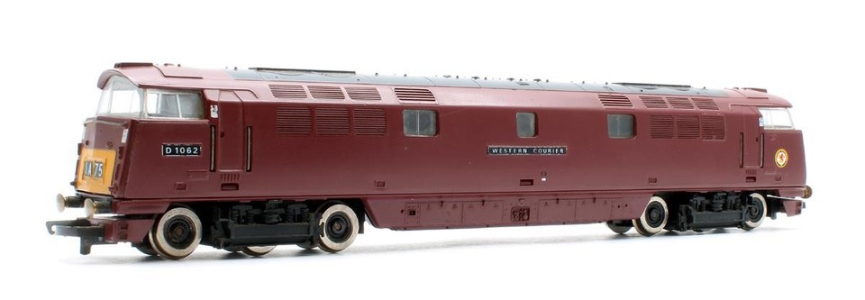HORNBY 'OO' GAUGE BR MAROON CLASS 52 D1062 'WESTERN COURIER' DIESEL ...