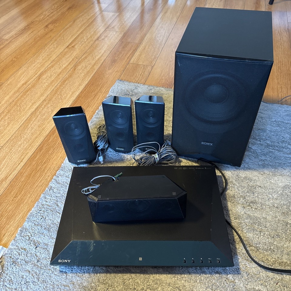 SONY #BDV-E3100 BLU-RAY DISC/DVD HOME THEATER SYSTEM w/SPEAKERS, REMOTE ...