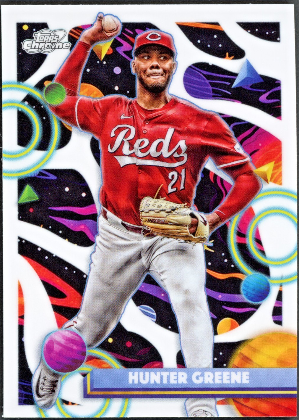 2025 Topps Cosmic Chrome - Hunter Greene #81 White Hole Refractor for ...