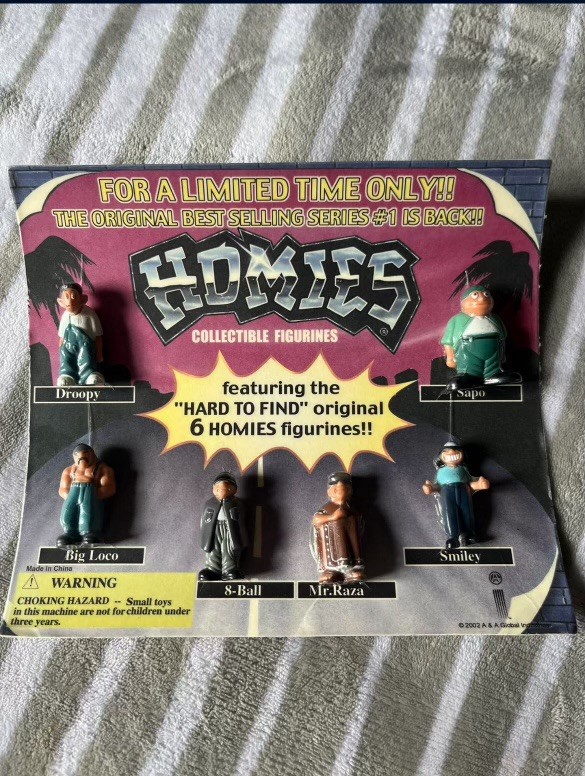 10 HOMIES TV COLLECTIBLE ACTION FIGURES W/ THE “HARD TO FIND” ORIGINAL ...