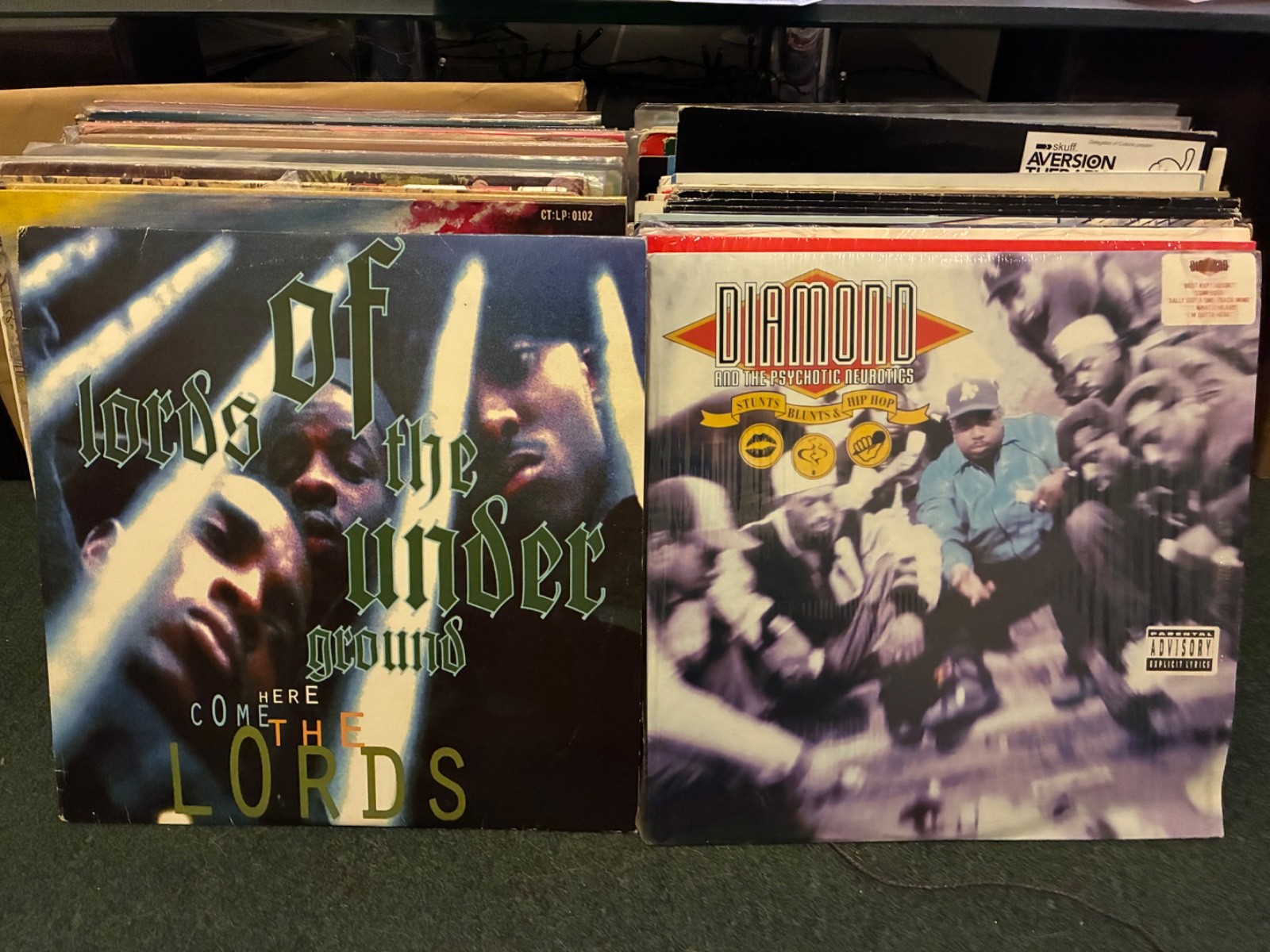 Lords of the Underground & Diamond LP's hip hop boom bap DITC 90s vinyl ...