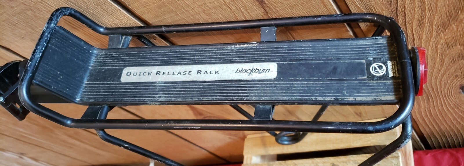 Vintage Bicycle Rack Rear Seat Post Blackburn Quick Release Aluminum ...