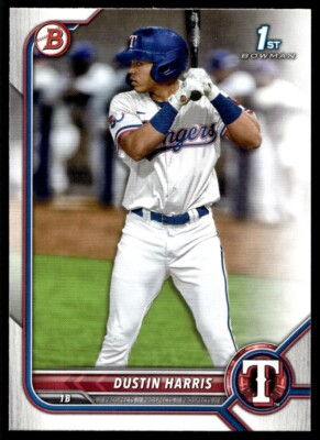 2022 Bowman Prospects Dustin Harris Texas Rangers #BP-119 | eBay