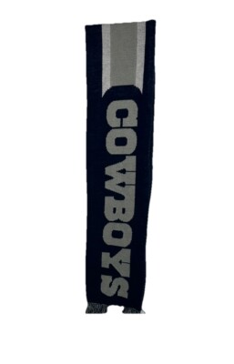 Dallas Cowboys Scarf, Unisex Forever Collectible Blue, White & Gray | eBay