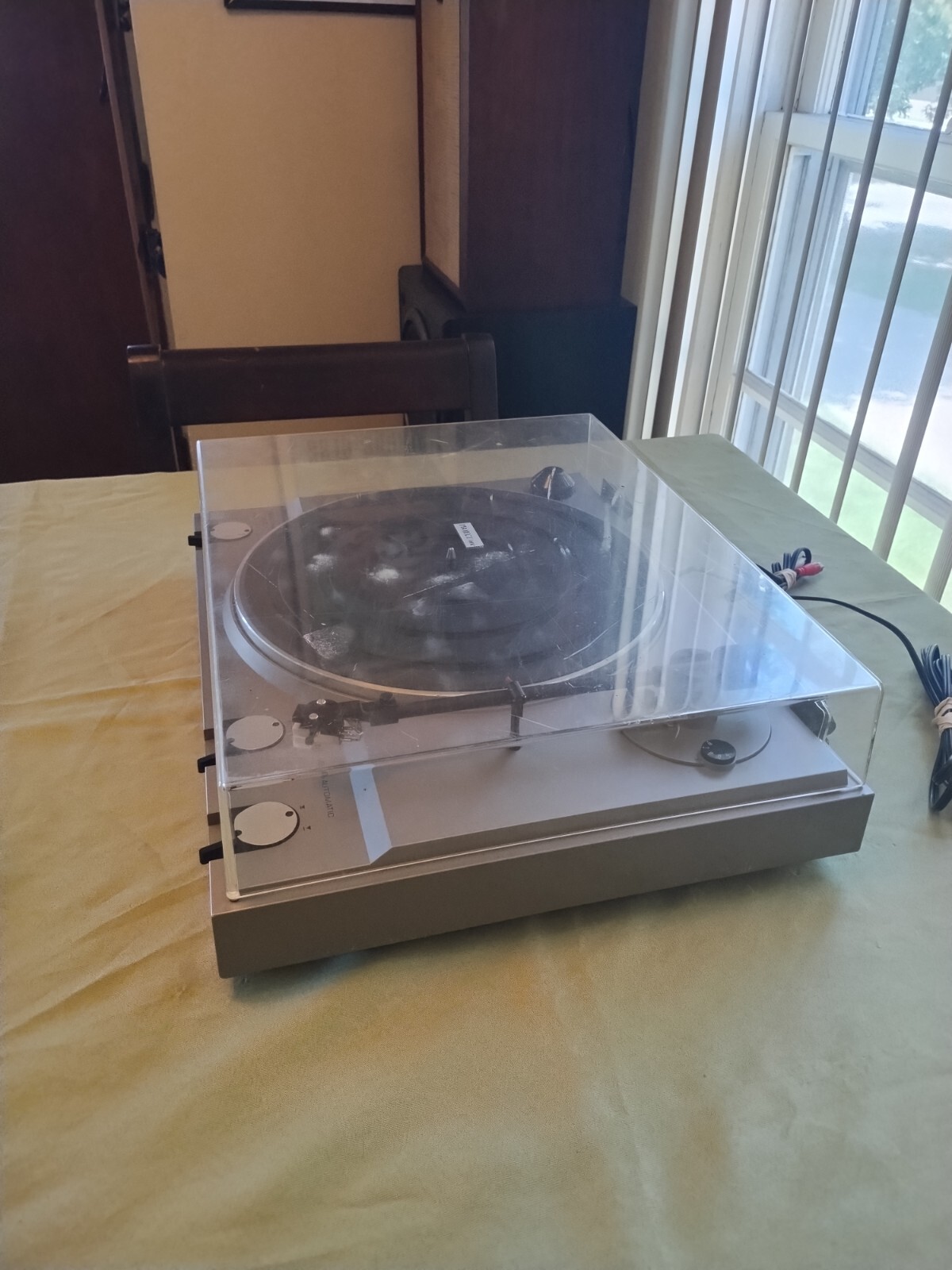 PROJECT/one DR-115 TURNTABLE WORKING BELT DRIVE SEMI AUTO NEW AT CART ...