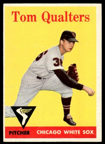 1958 Topps Tom Qualters Chicago White Sox #453 | eBay