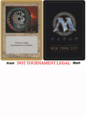 Disenchant (Preston Poulter - 1996) World Championship HEAVILY PLD CARD ...