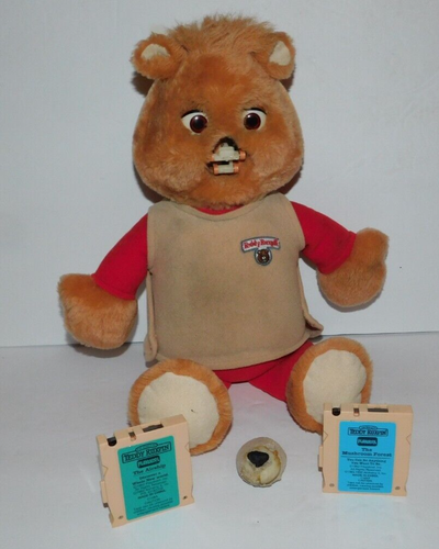 1992 PLAYSKOOL TEDDY RUXPIN FOR PARTS WITH 2 TAPES SOUND IS GARBLED | eBay