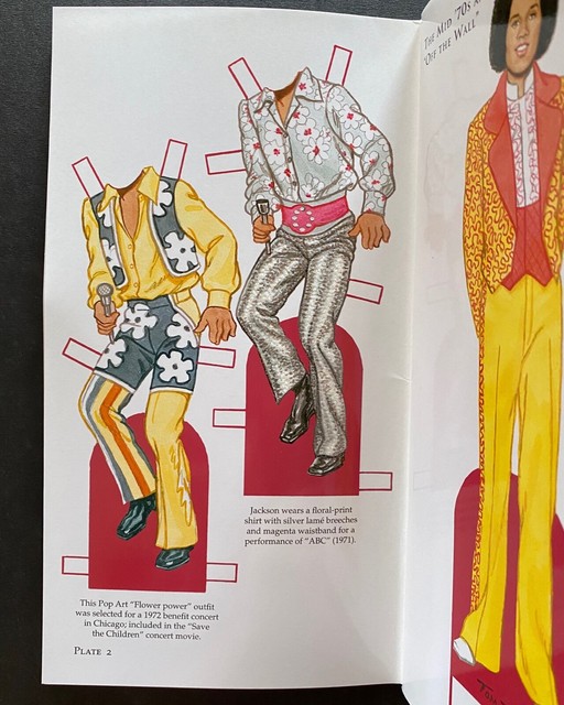 Michael Jackson Paper Dolls : Commemorative Edition 1958-2009 by Tom ...