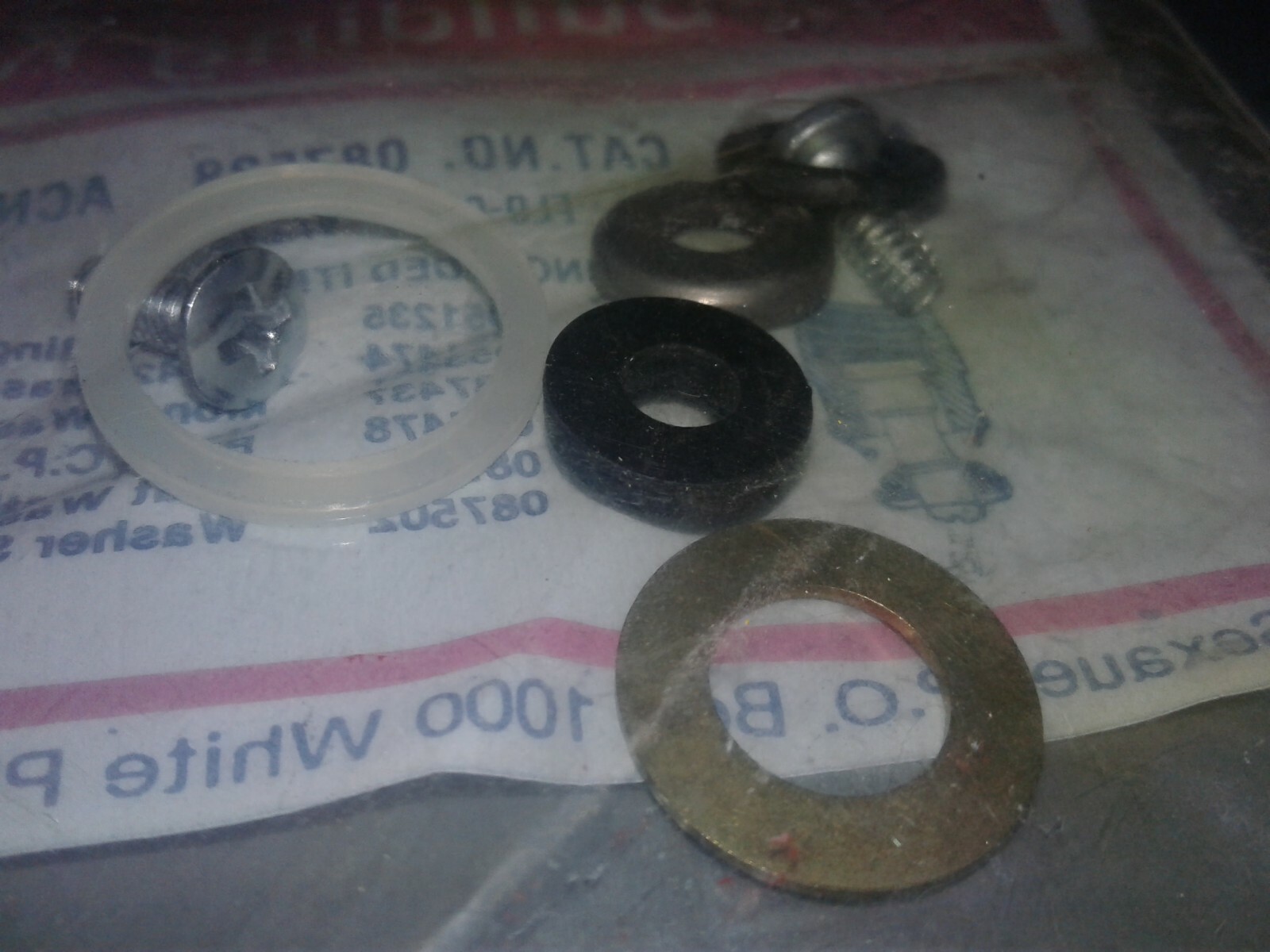 SEXAUER Acorn ACN-1 Rebuilding Kit for "Flo-Cloz" Valve. Cat. No ...