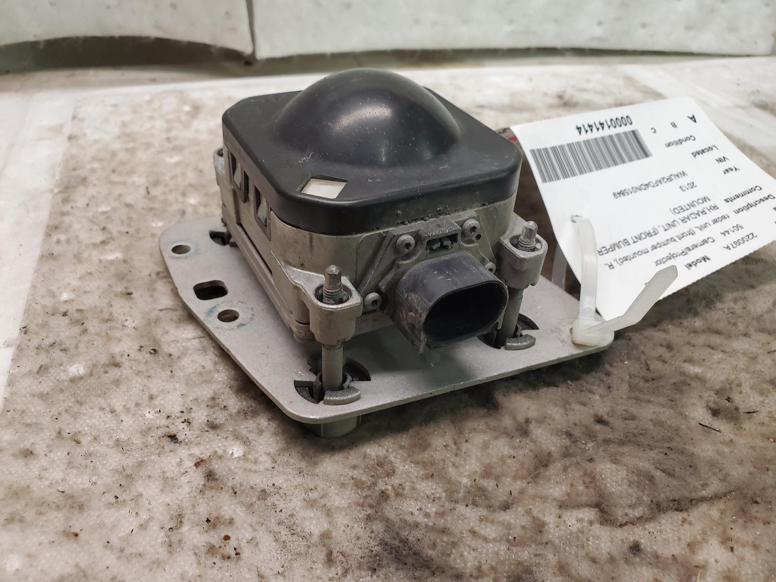 AUDI AUDI A8 Camera/Projector radar unit, (front bumper mounted), R. 11 ...