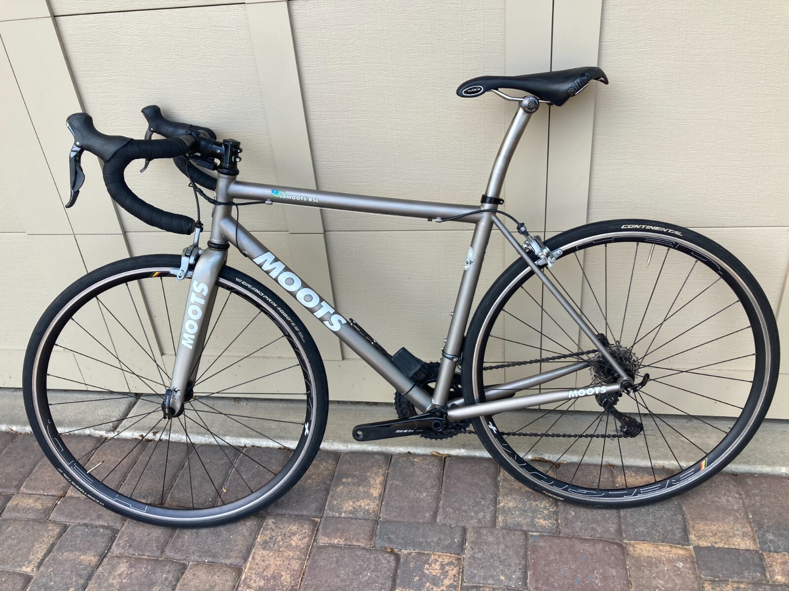 Moots Vamoots RSL 56CM Titanium Road Bike Shimano Ultegra DI2 | eBay