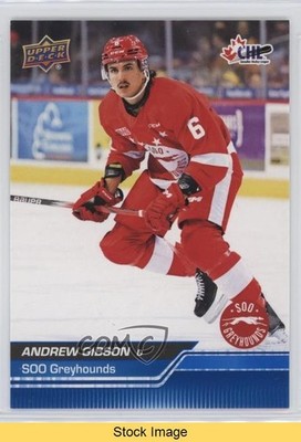 2023-24 Upper Deck CHL Blue Andrew Gibson #20 READ h8y | eBay