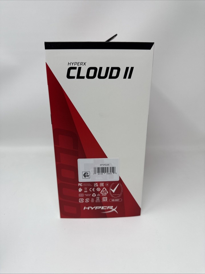 HyperX Cloud II Wired Gaming Headset Works W/ PC PS5 PS4 Xbox Series X ...