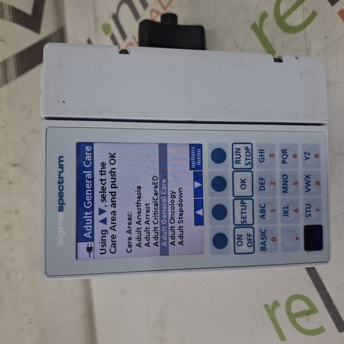 Baxter Sigma Spectrum 8.01.00 w/o Battery Infusion Pump | eBay