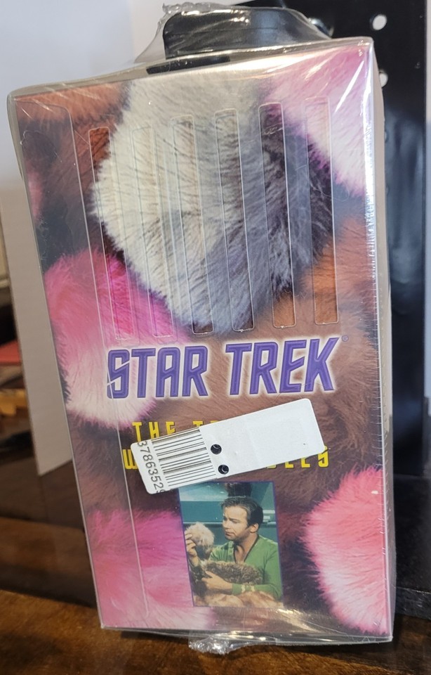 Star Trek Vintage Talking Tribble Toy 2 VHS Gift Set Episodes 42 103 ...