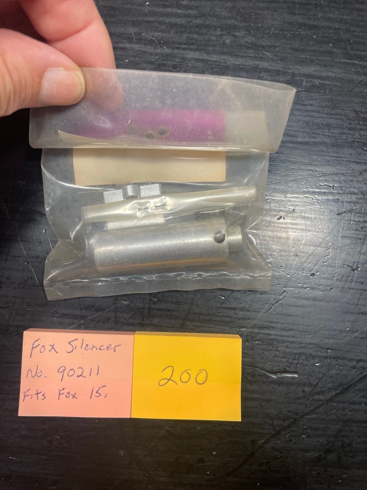 VINTAGE FOX SILENCER / MUFFLER NO. 90211 (FITS FOX 15 ) | eBay