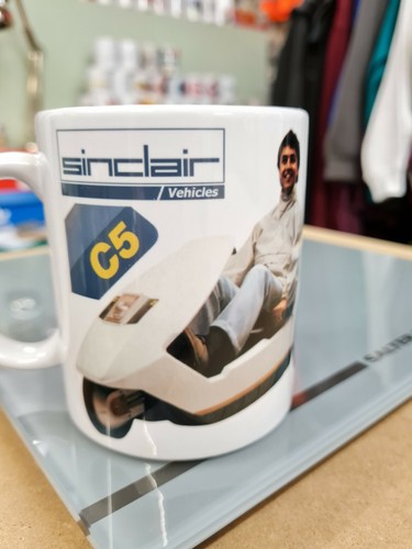 Sinclair C5 Cup Mug Classic 80s car bike perfect Gift Present | eBay UK