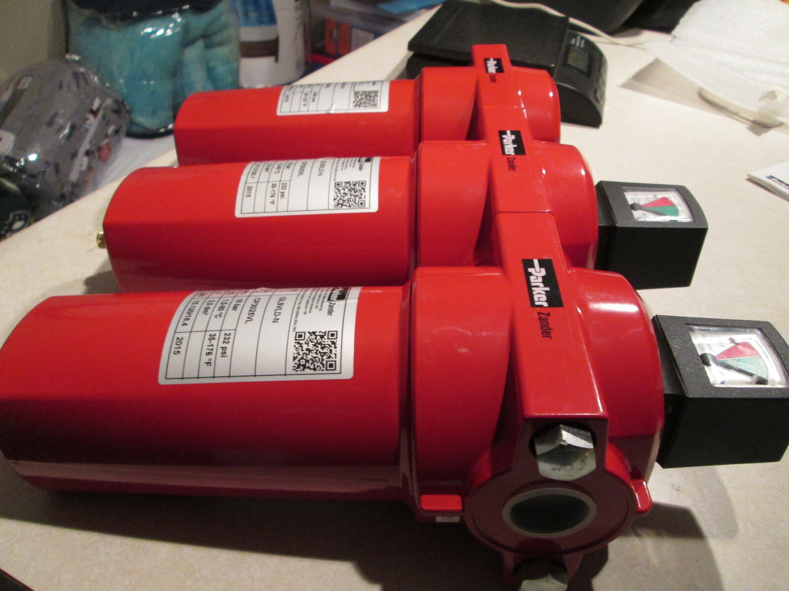 PARKER ZANDER COMPRESSED AIR FILTERS GL9AOA-N,GL9XLD-N,GL9VLD-N **NEW ...