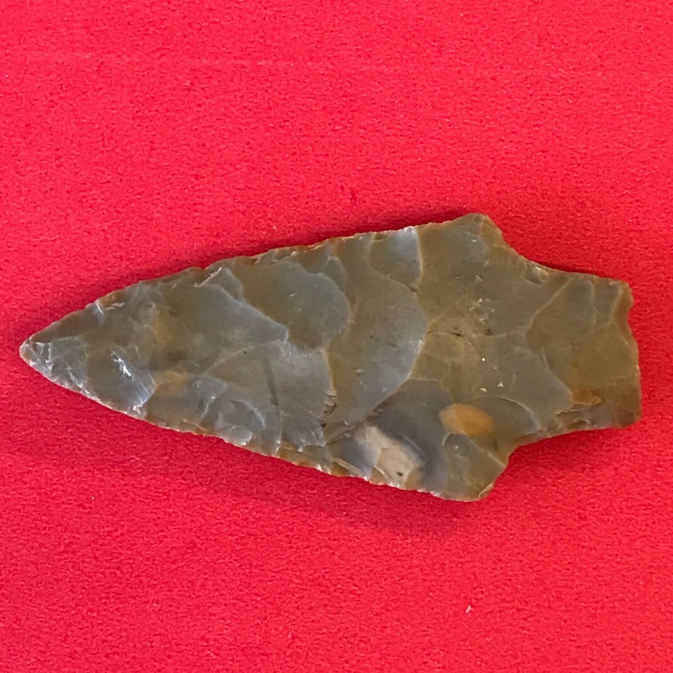 5614* Bulverde Point Arrowhead Texas Artifact Jasper Relic Authentic ...
