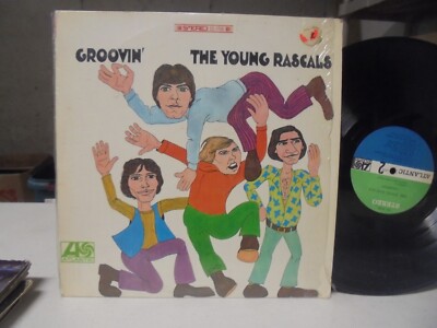 THE YOUNG RASCALS GROOVIN' LP IN SHRINK BLUE GREEN LABEL ATLANTIC ...
