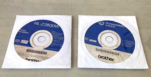 Brother HL-2280DW Setup Installation CD ROM Software Driver Disk & Docs ...