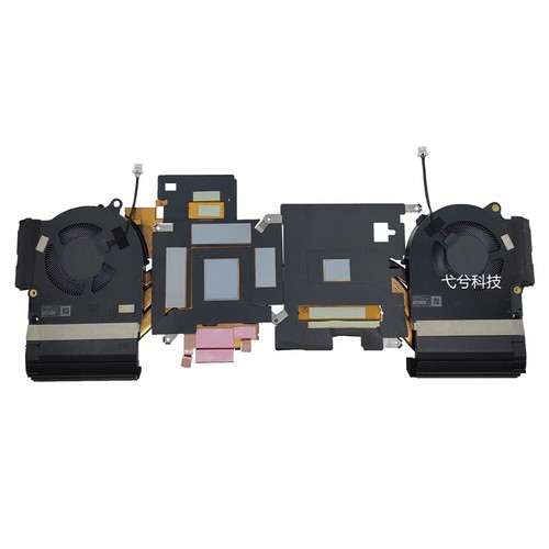 For DELL Alien m15 R7 AMD 125W GN20E Laptop Cooling Fan with Heatsink ...