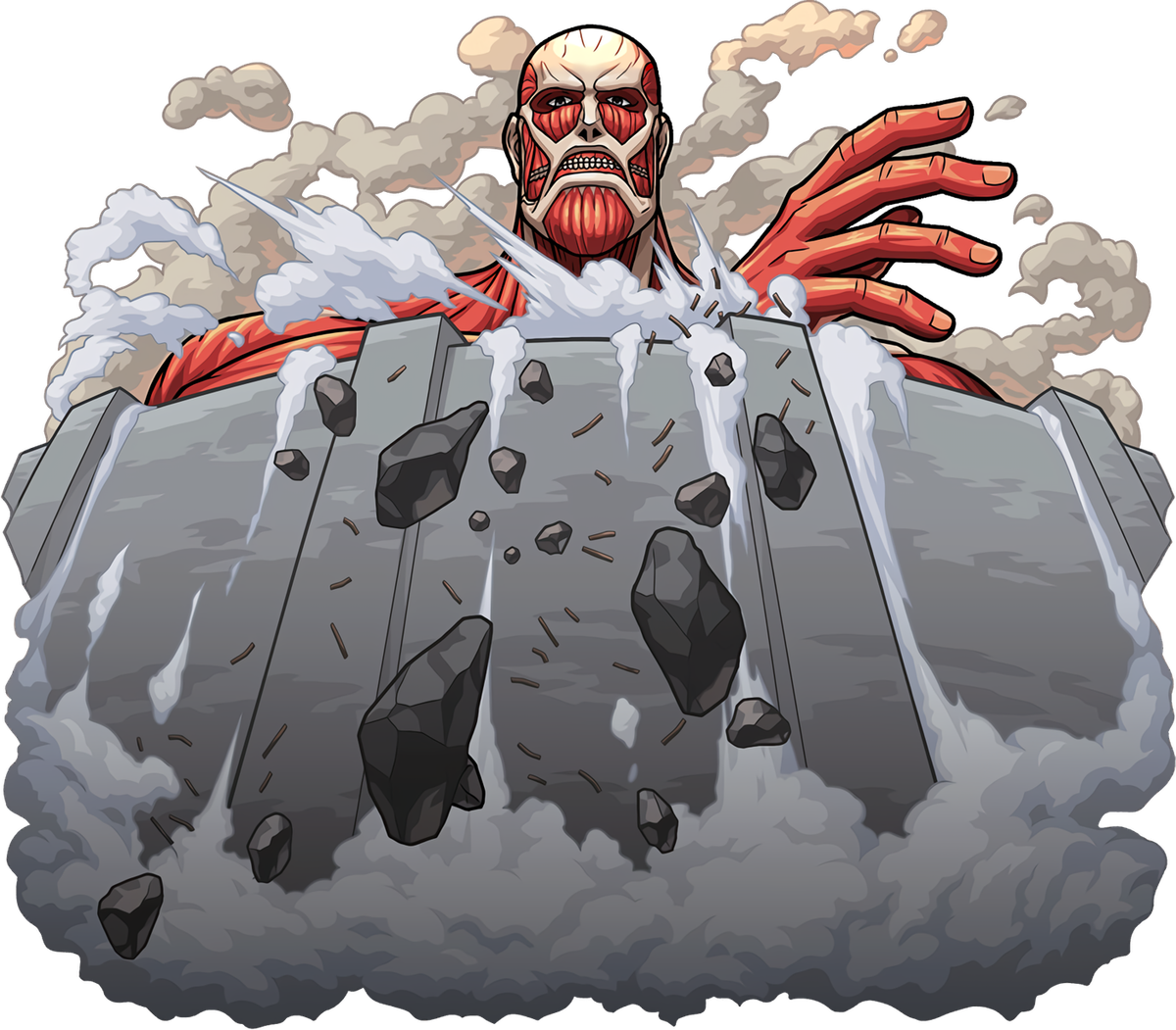 Attack On Titan Colossal Titan Armin Colossal Titan Fights Eren New
