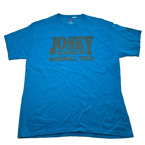 Hanes Tagless Josey Ranch Marshall Texas Mens T-shirt Cotton Short ...