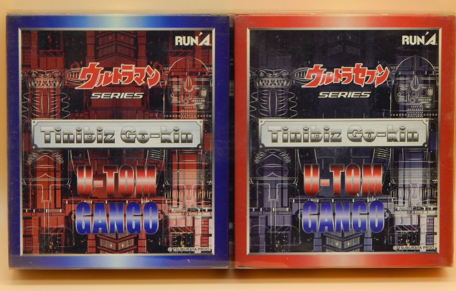 Run'A Japanese Ultraman Tini-biz Gokin U-TOM Gango GYANGO kaiju robot ...