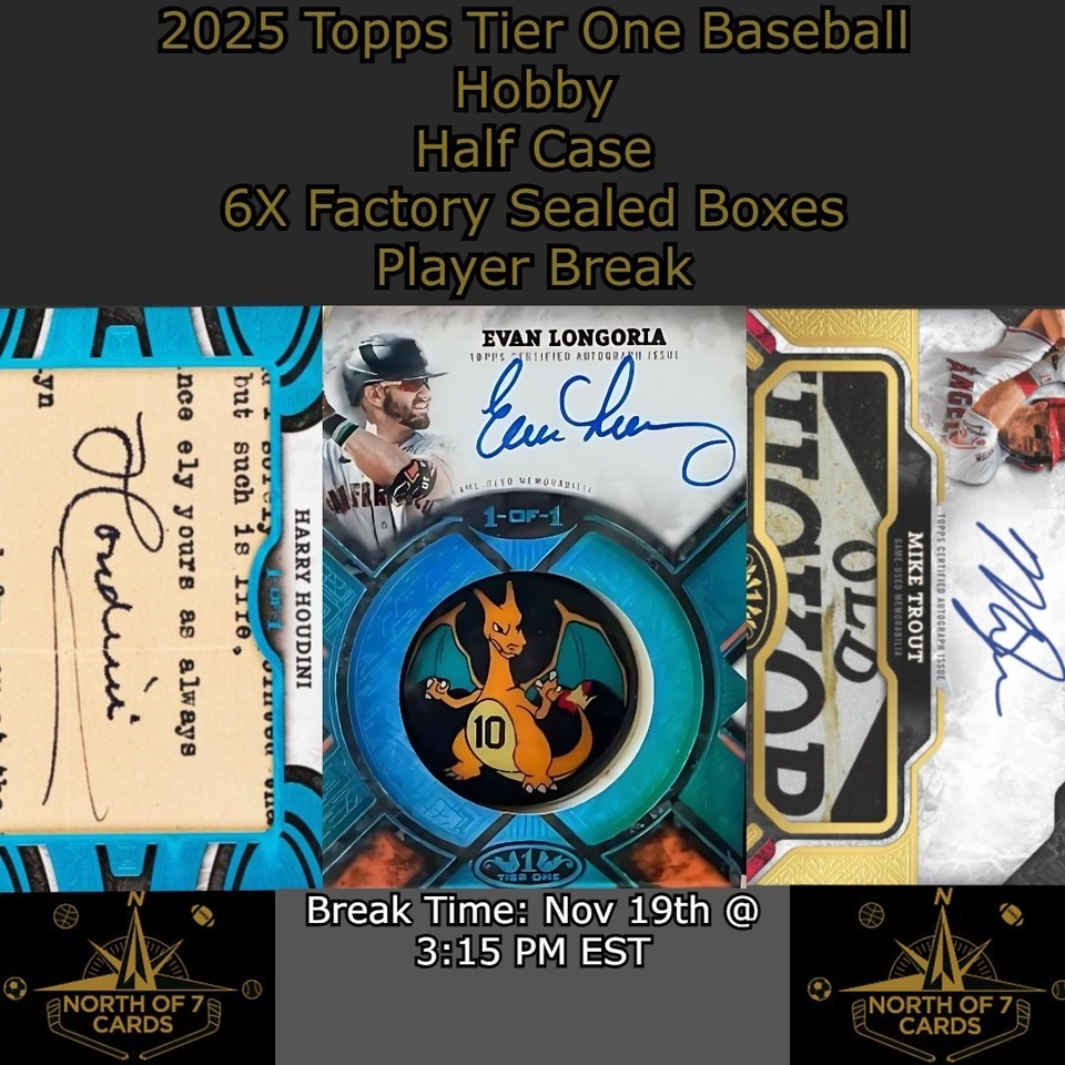 Shane McClanahan 2025 Topps Tier One Baseball Hobby - 6X Box Player ...