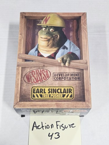 NECA Dinosaurs Earl Sinclair Action Figure Tree Pusher ABC Reel Toys ...