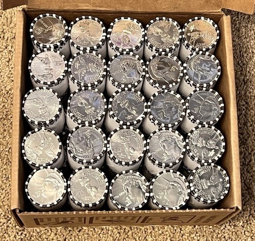 Box Of 50 Rolls 1776-2026 D Liberty SEMIQUINCENTENNIAL Uncirculated ...