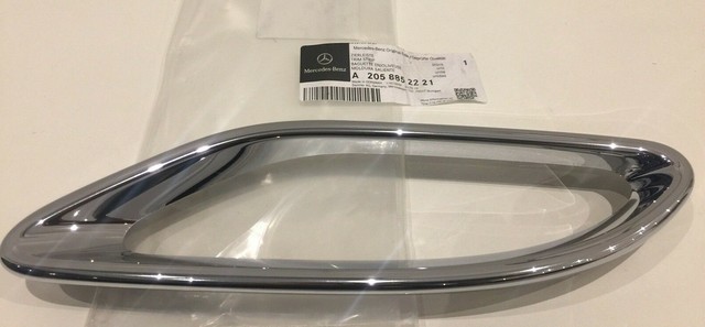 Mercedes-Benz A2058852221 Exhaust Tailpipe Left Chrome | Compra online ...