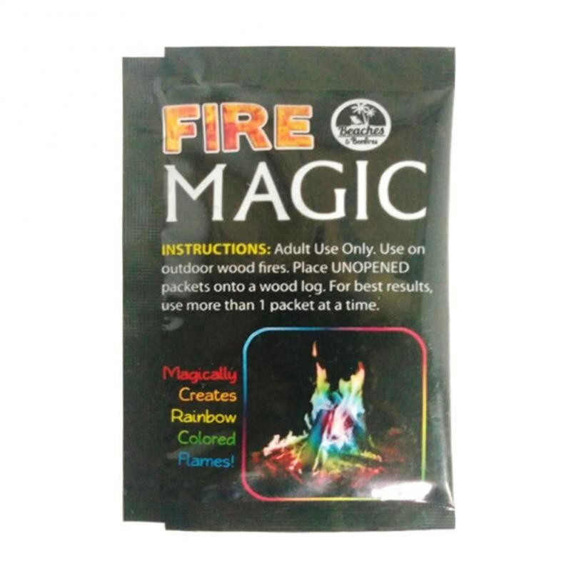 Colorful Fire Flame Powder Trick Family Party Outdoor Camping Hiking ...