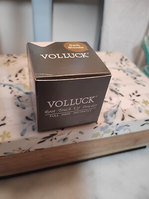 VOLLUCK Root Touch Up Hair Powder Root Cover Up Hairline DARK BLONDE ...