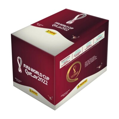 💥 PANINI FIFA WORLD CUP QATAR 2022 BOX 50 PACKETS CAJA 50 SOBRES ...