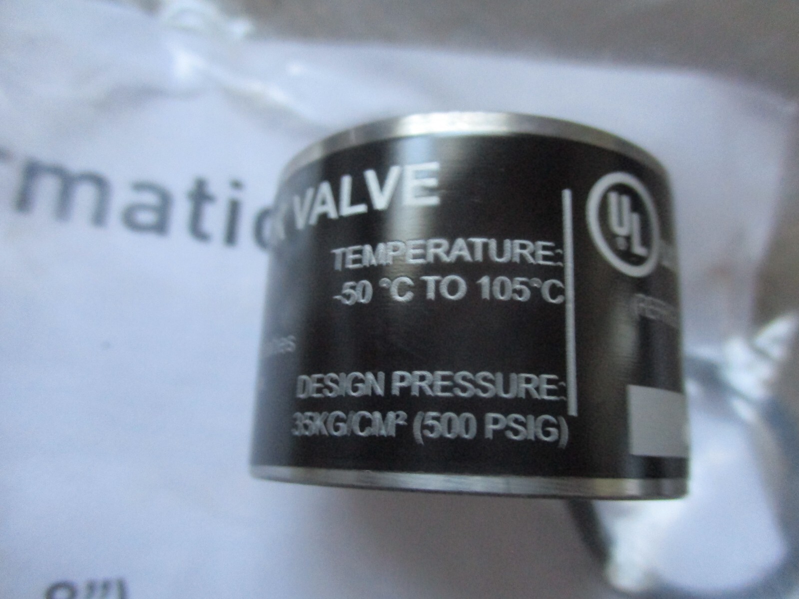 NEW Parker Hannifin Ammonia, R12 R22 R502 Refrigerant Check Valve CK-4A ...