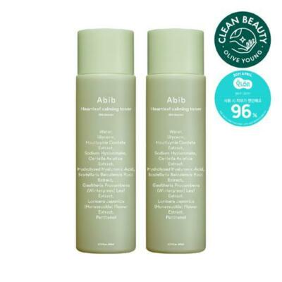 ABIB Heartleaf Calming Toner Skin Booster 200mL * 2ea (Double SET) | eBay