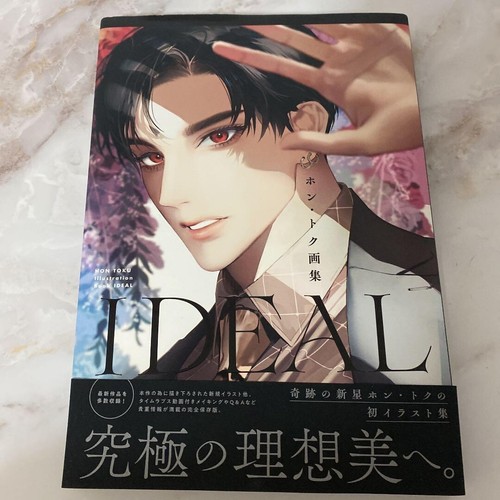 HONTOKU Illustration Art Book IDEAL BL Boy Love Yaoi HON TOKU Japanese ...