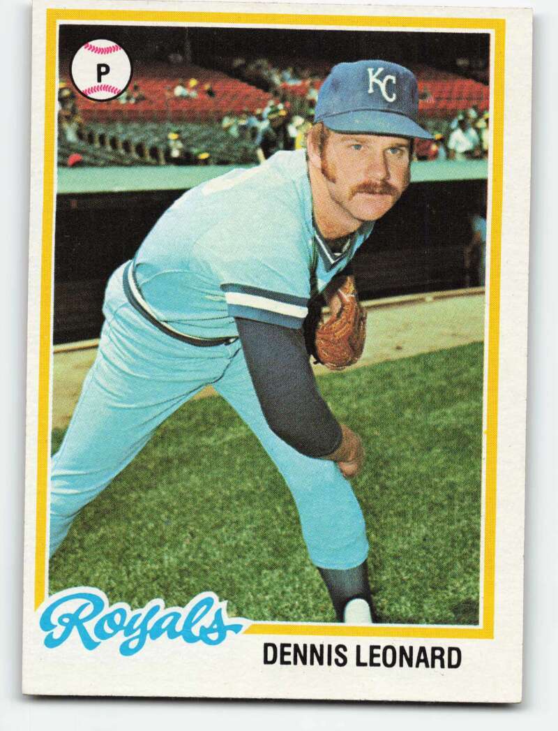 1978 Topps #665 Dennis Leonard EX Excellent Royals ID:100006 | eBay