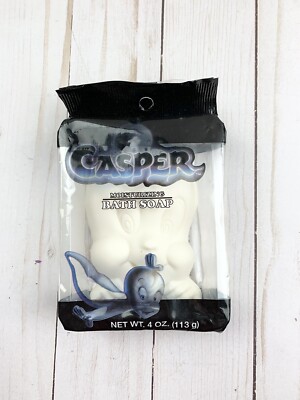 Vintage CASPER Ghost Rovar Moisture Bath Soap Bar NIP | eBay