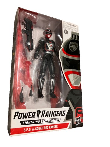 Hasbro Power Rangers Lightning Collection: SPD A-SQUAD RED RANGER ...