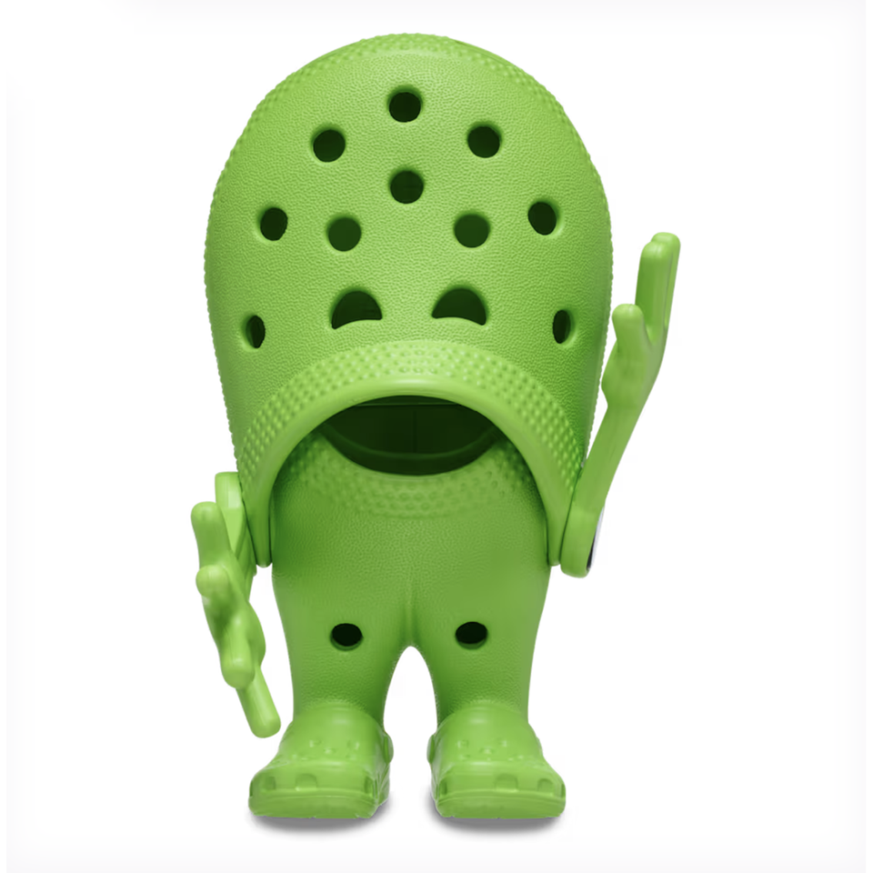 CROCS New Lil Classic Accessories 212415, GREEN/ PINK/ YELLOW, Height ...